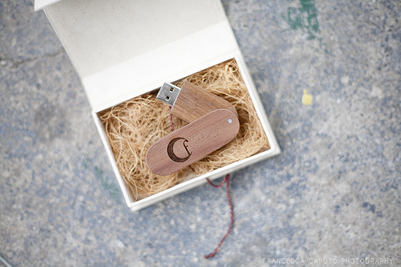 Custom Wood Flash Drives - Francesca Caputo Photography