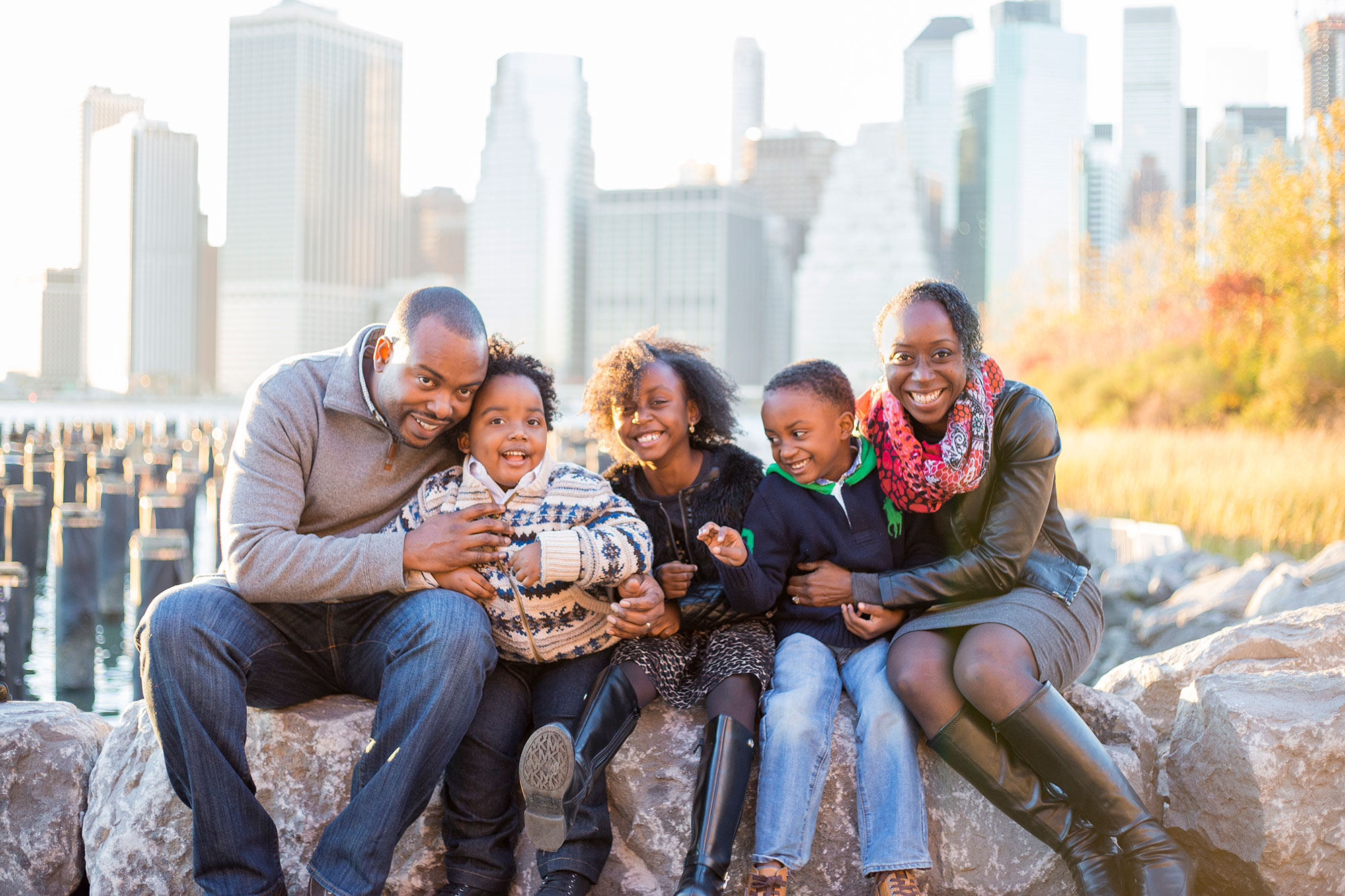 Samuel Family: Brooklyn Bridge Park Portraits - Francesca Caputo ...