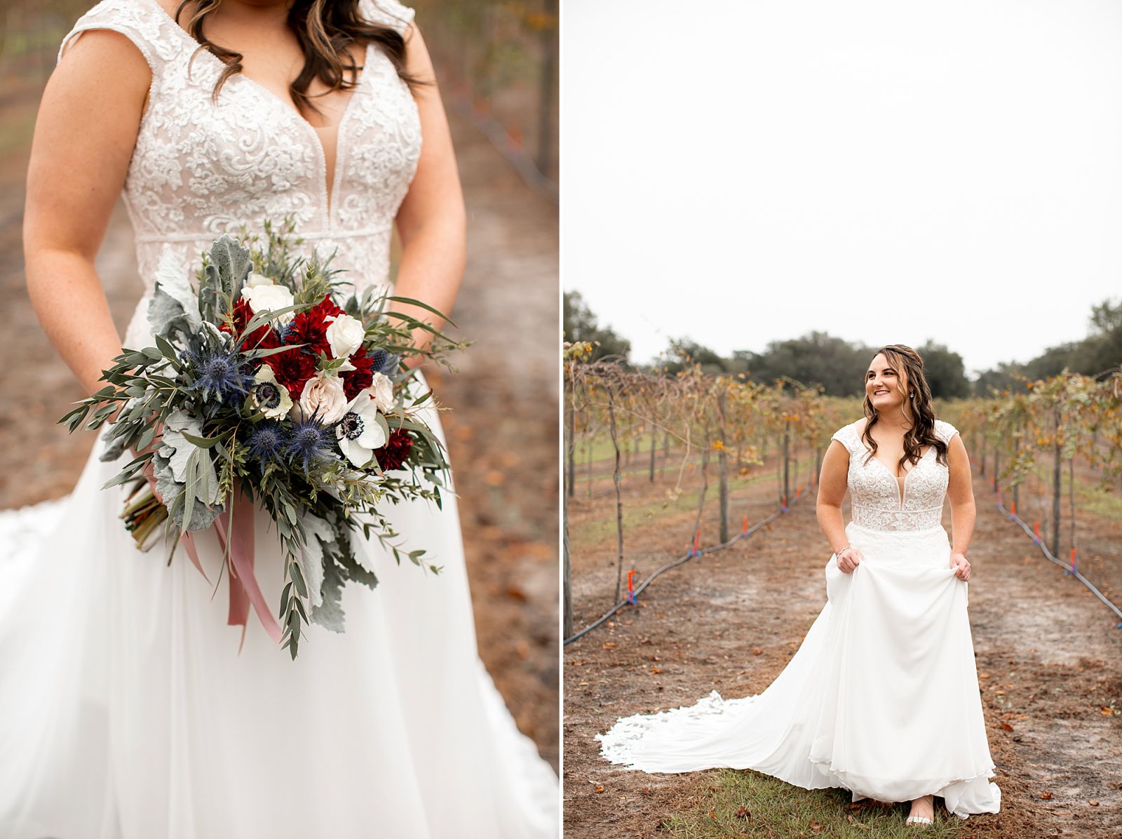 Ever After Farms Vineyard Wedding in Pomona Park, FL - Francesca Caputo ...